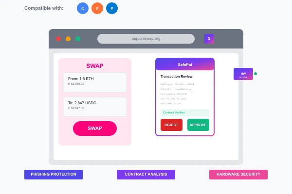 SafePal Browser Extension - Secure Web3 & DeFi Access